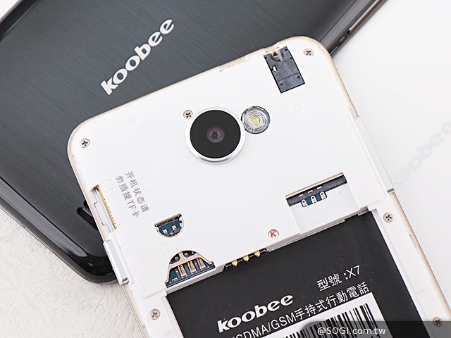 KOOBEE MAX X7五吋雙卡機 Smart自拍別有趣味- SOGI 手機王