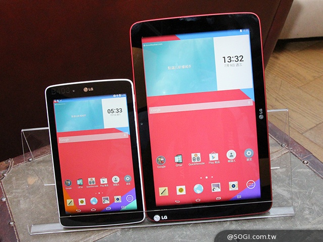LG G Tablet 7.0、10.1平價搶市 單機4990元起- SOGI 手機王