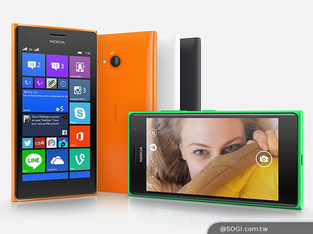 主打自拍的WP8.1智慧機Lumia 735/730發表【IFA 2014】- SOGI 手機王