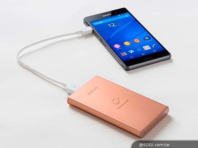 索尼CP-S5行動電源5/8開賣 5千mAh可同時充放電- SOGI 手機王