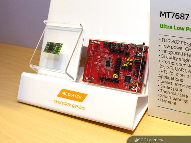 聯發科搶進物聯網 推Wi-Fi系統單晶片MT7687- SOGI 手機王