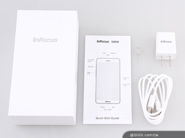 [開箱]InFocus M808 高CP值中階雙卡金屬機- SOGI 手機王