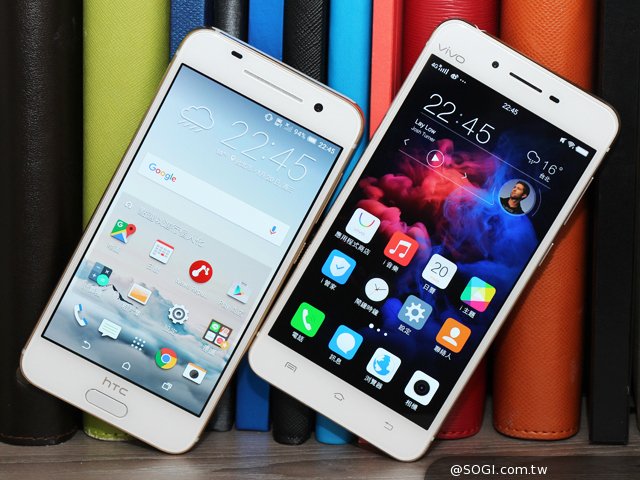 [比較]HTC A9、vivo X6金屬香檳金雙機PK- SOGI手機王