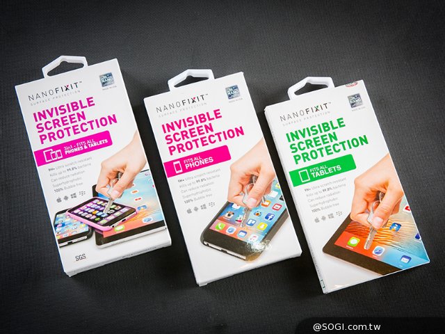 不限機種都能用 Nanofixit奈米鈦極液體保護膜台灣上市- SOGI 手機王