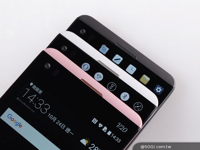 雙螢幕、雙鏡頭規格！LG V20開箱與S820效能實測- SOGI 手機王