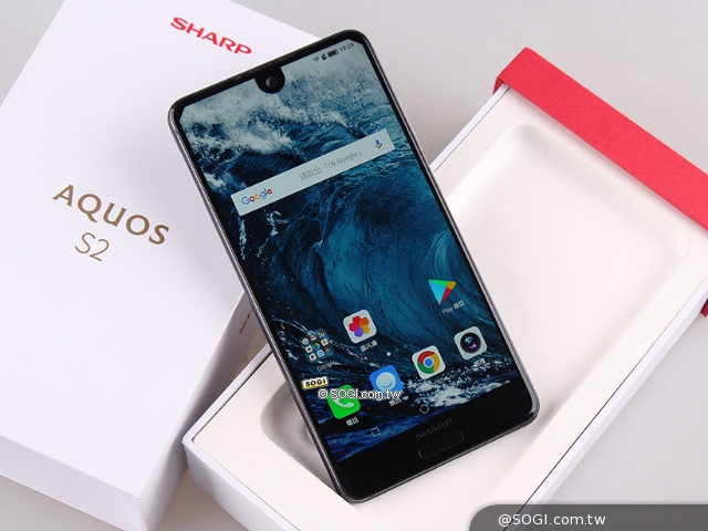 夏普輕巧全螢幕手機 Sharp AQUOS S2三色開箱- SOGI 手機王