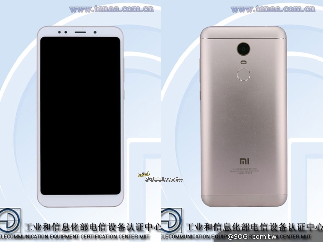 紅米5 Plus以MGE7型號通過NCC 台灣有望上市- SOGI 手機王