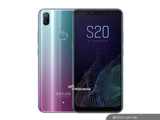 SUGAR S20糖果翻譯手機支援104種語言 7月底台灣發表- SOGI 手機王