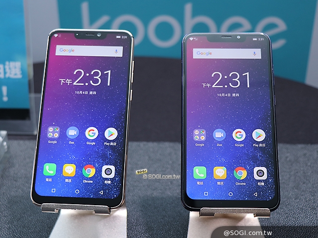 酷比手機發表 koobee F2 Plus與K10遠傳10月上市- SOGI 手機王
