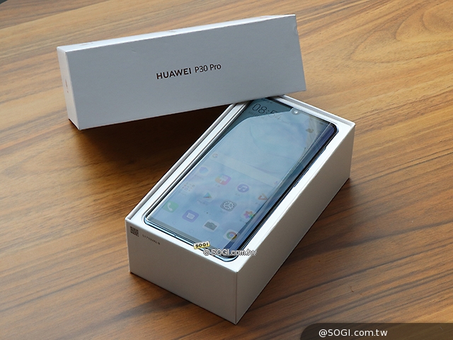華為P30 Pro靚色「天空之境」開箱 Kirin 980跑個分- SOGI 手機王