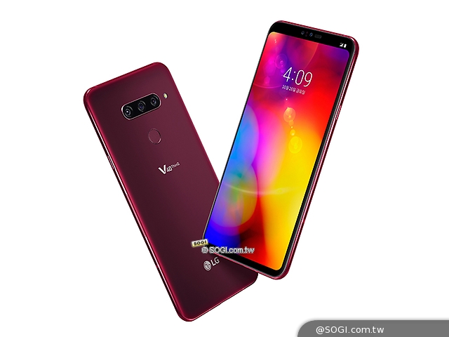 LG V40 ThinQ推勃根地紅新色 5月台灣上市- SOGI 手機王