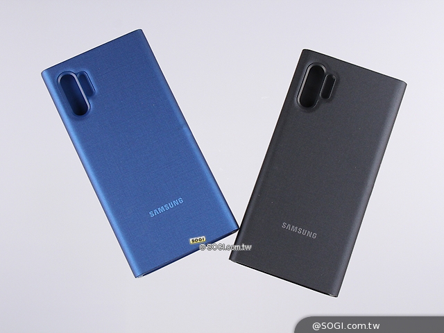 原廠LED背蓋、保護殼種類多 SAMSUNG Note 10系列配件開箱- SOGI 手機王