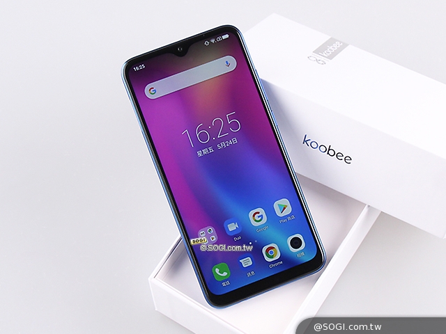 鏡面漸變色、平價續航機 koobee K20開箱- SOGI 手機王