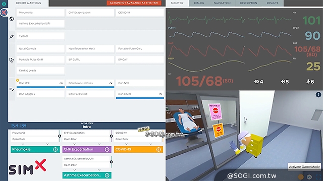HTC DeepQ聯手醫療單位 利用VR訓練新冠肺炎照護- SOGI 手機王