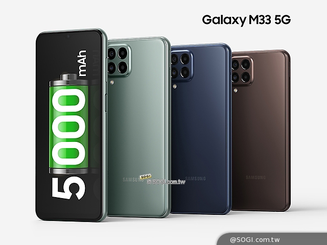 SAMSUNG M33 5G還沒上市優惠不斷！現在領劵8千有找- SOGI 手機王