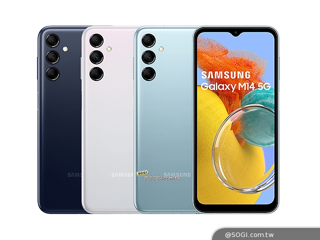 三星A54、A34與M14中階手機台灣上市 價格6490起- SOGI 手機王