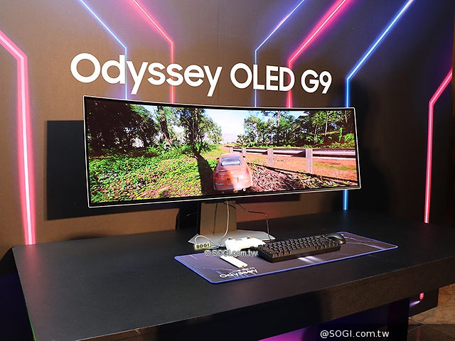 三星Odyssey OLED G9曲面電競螢幕登台 智慧聯網螢幕再升級- SOGI 手機王