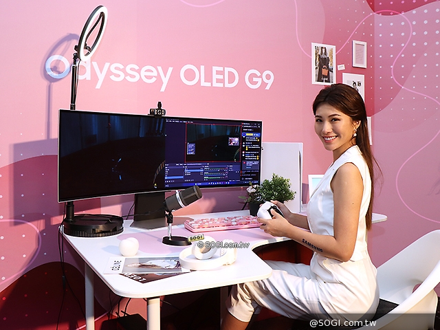 三星Odyssey OLED G9曲面電競螢幕登台 智慧聯網螢幕再升級- SOGI 手機王