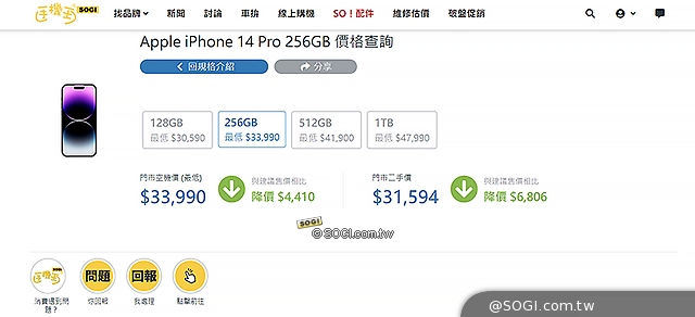 iPhone 14這樣買最划算！通路空機、二手最新價格整理- SOGI 手機王