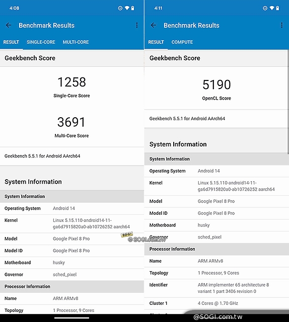 Google Pixel 8 Pro效能實測 Tensor G3跑分雖提升但還有進步空間- SOGI 手機王
