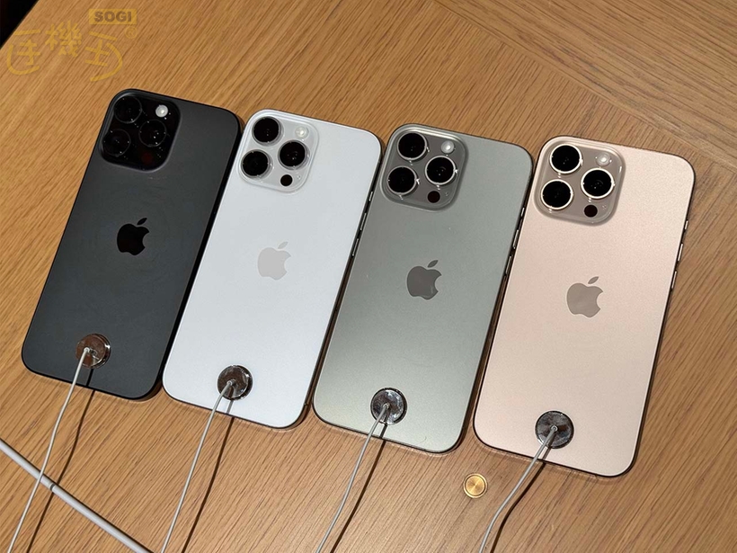 看iPhone 16全系列實機顏色！超搶手i16 Pro沙漠色鈦金屬開箱搶先看- SOGI 手機王