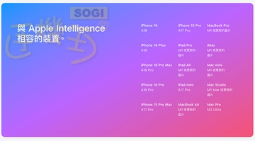 Apple Intelligence上線！台灣能用嗎？如何使用？功能怎麼開啟一次看懂- SOGI 手機王