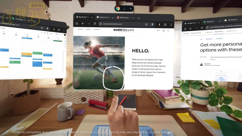 Google發表Android XR 三星將打造Project Moohan頭顯裝置- SOGI 手機王