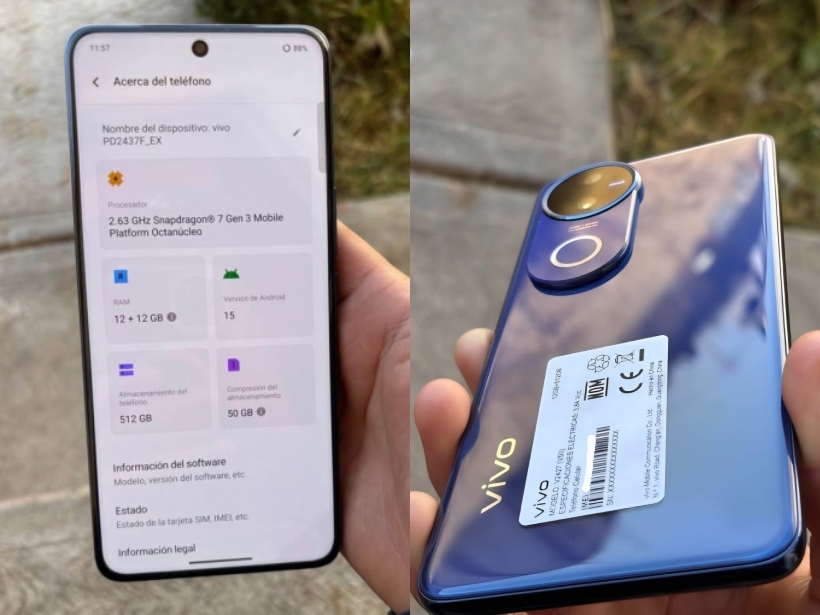 vivo V50印度2月中旬發表 實機照透露規格採用高通S7 Gen 3- SOGI 手機王