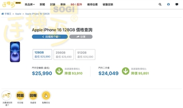 小尺寸iPhone 16上市半年現在買正划算！哀鳳16通路最低價格一次看(2025.03)- SOGI 手機王