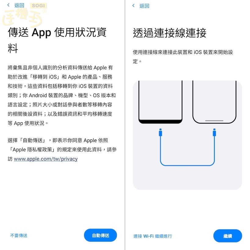 從Android換到iPhone變簡單 「移轉到iOS」如何使用一次看懂- SOGI 手機王