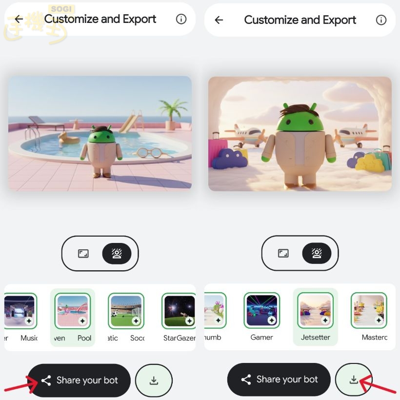 輕鬆打造專屬小綠人！Gemini新服務Androidify使用教學一次看懂- SOGI 手機王