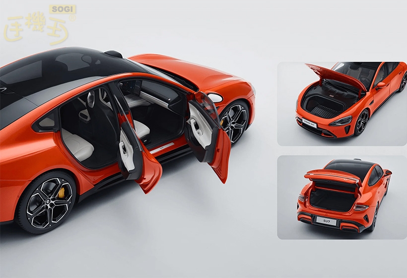 這款Xiaomi SU7與SU7 Ultra台灣買得到！小米1:18合金模型車開賣- SOGI 手機王