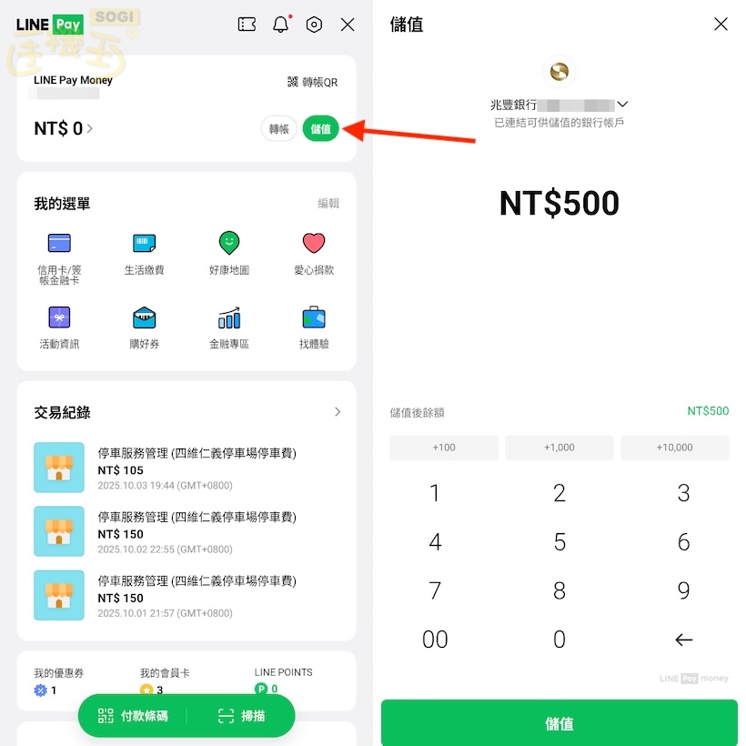 LINE Pay Money如何儲值、提領與轉帳？一次看懂怎麼用！- SOGI 手機王